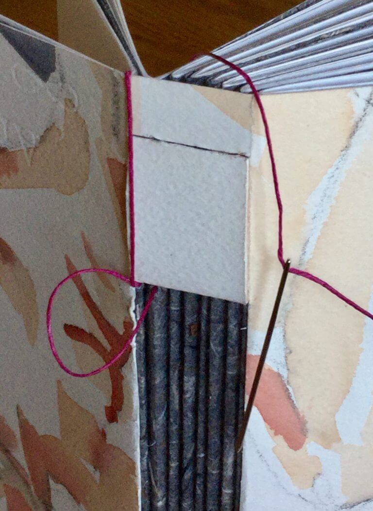 Buttonhole Stitch Book Followup One – Handcrafted Books by Michele Olsen